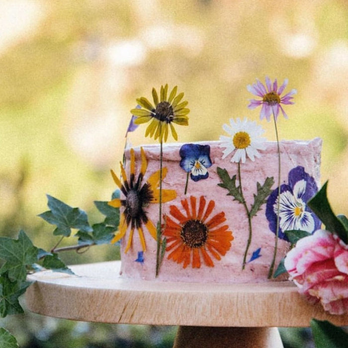 Online Cooking Class- Edible Pressed Flowers | Eat Your Flowers by Loria