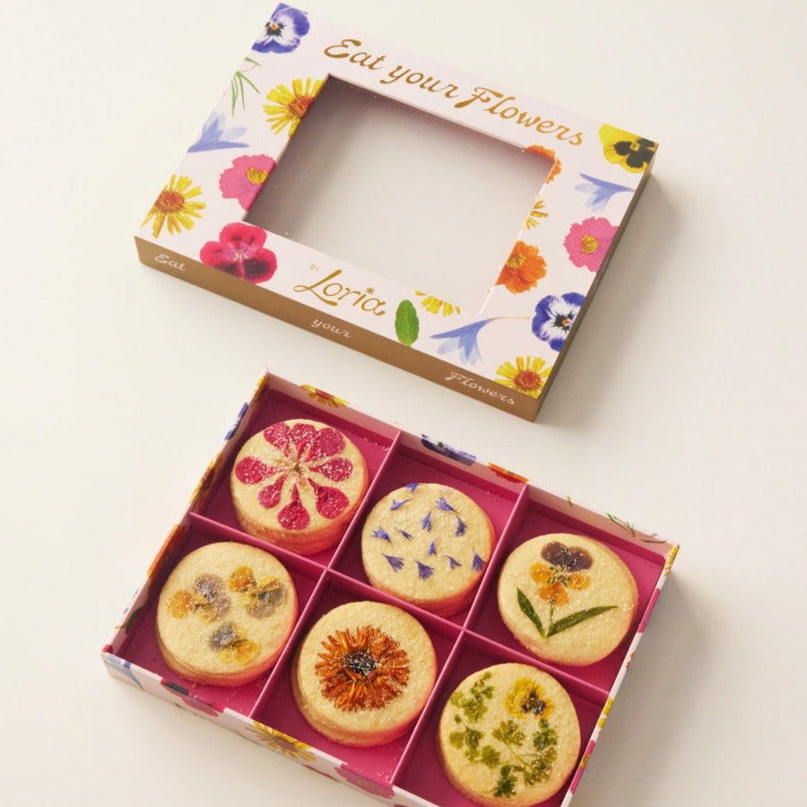 Flower Cookies | Eat Your Flowers by Loria