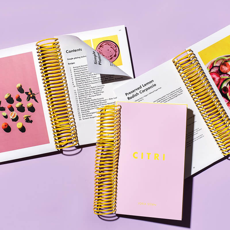 Citri Cookbook Zine - Downloadable | Eat Your Flowers by Loria